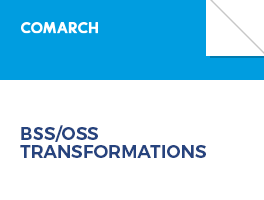 電気通信事業者向けBSS/OSS Transformations | Comarch
